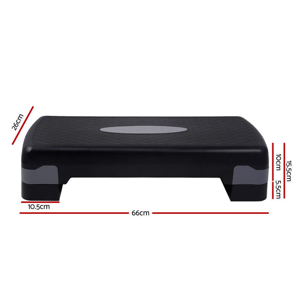 Aerobic Step Exercise Stepper Steps Fitness Block Bench Riser Home Gym ...